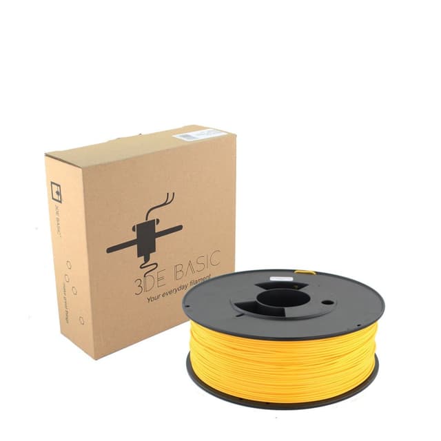 3DE Basic - PLA - Yellow - 1.75mm - 1kg / Default Title - Elgiganten ...