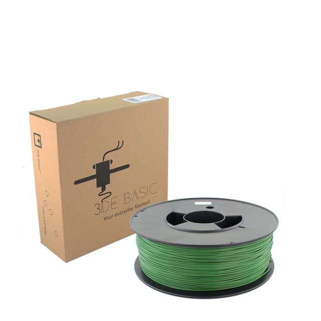 3DE Basic - PLA - Dark Green - 1.75mm - 1kg / Default Title - Elkjøp