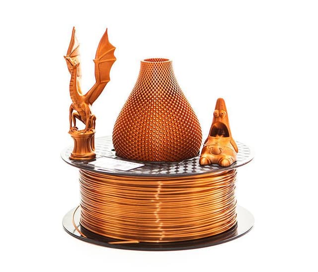 3DE Premium - PLA Silky - Copper - 1.75mm - 1kg / Default Title ...