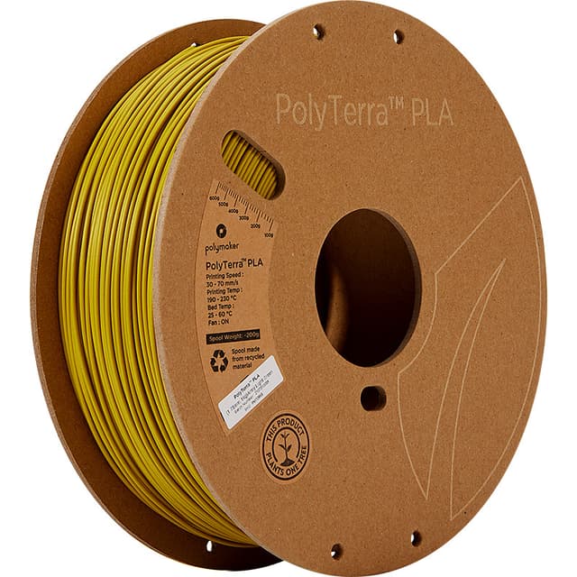 Polymaker - PolyTerra PLA - Army Light Green - 1.75mm - 1kg / Default ...