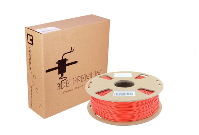3DE Premium - PLA Shimmer - Transparent Red - 1.75mm - 1kg / Default ...