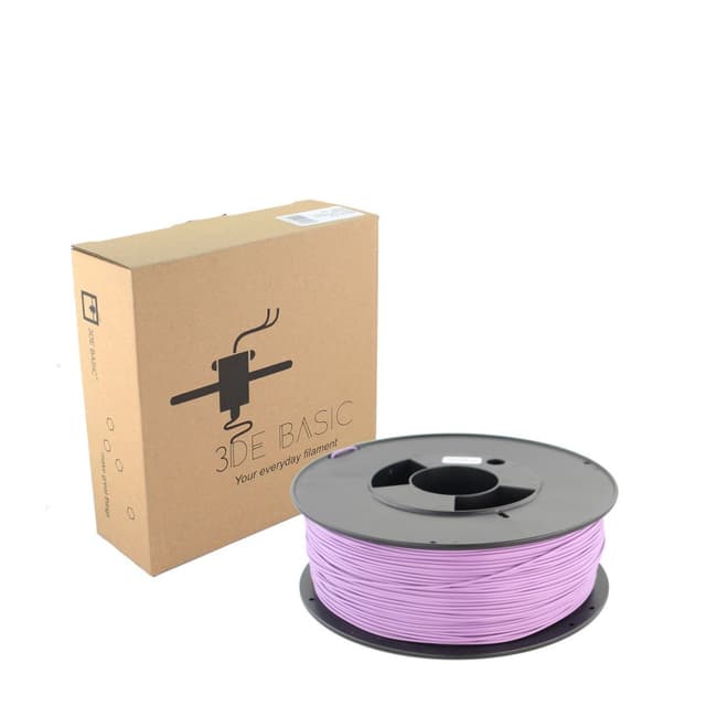 3DE Basic - PLA - Purple - 1.75mm - 1kg / Default Title - Elkjøp