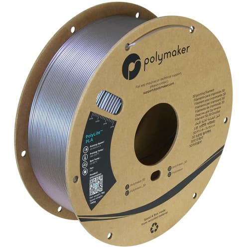 Polymaker Polylite - Starlight PLA - Mercury - 1.75mm - 1kg / Default ...