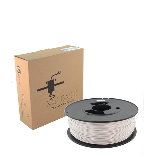 3DE Basic - PLA - Light Grey - 1.75mm - 1kg / Default Title - Elgiganten