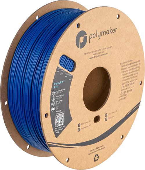 Polymaker Polylite PLA - Blue - 1.75mm - 1kg / Default Title - Elkjøp | Elkjøp