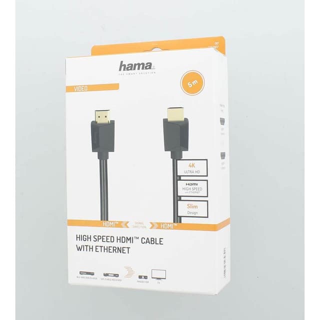 Hama High-Speed HDMI-kabel (5m) - Elgiganten