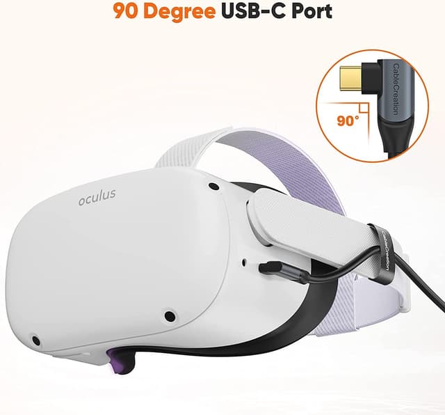 NÖRDIC aktiivinen AOC Fiber 10m USB-C-USB-C VR-linkkikaapeli Oculus ...