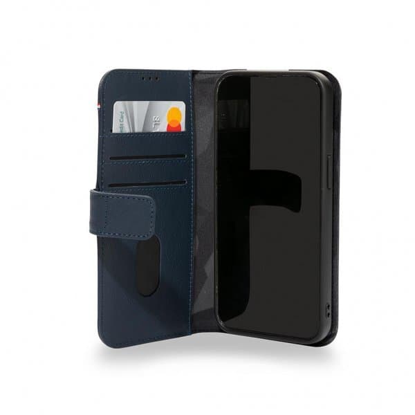 Decoded iPhone 13 Pro Max Etui Leather Detachable Wallet Matte Navy ...
