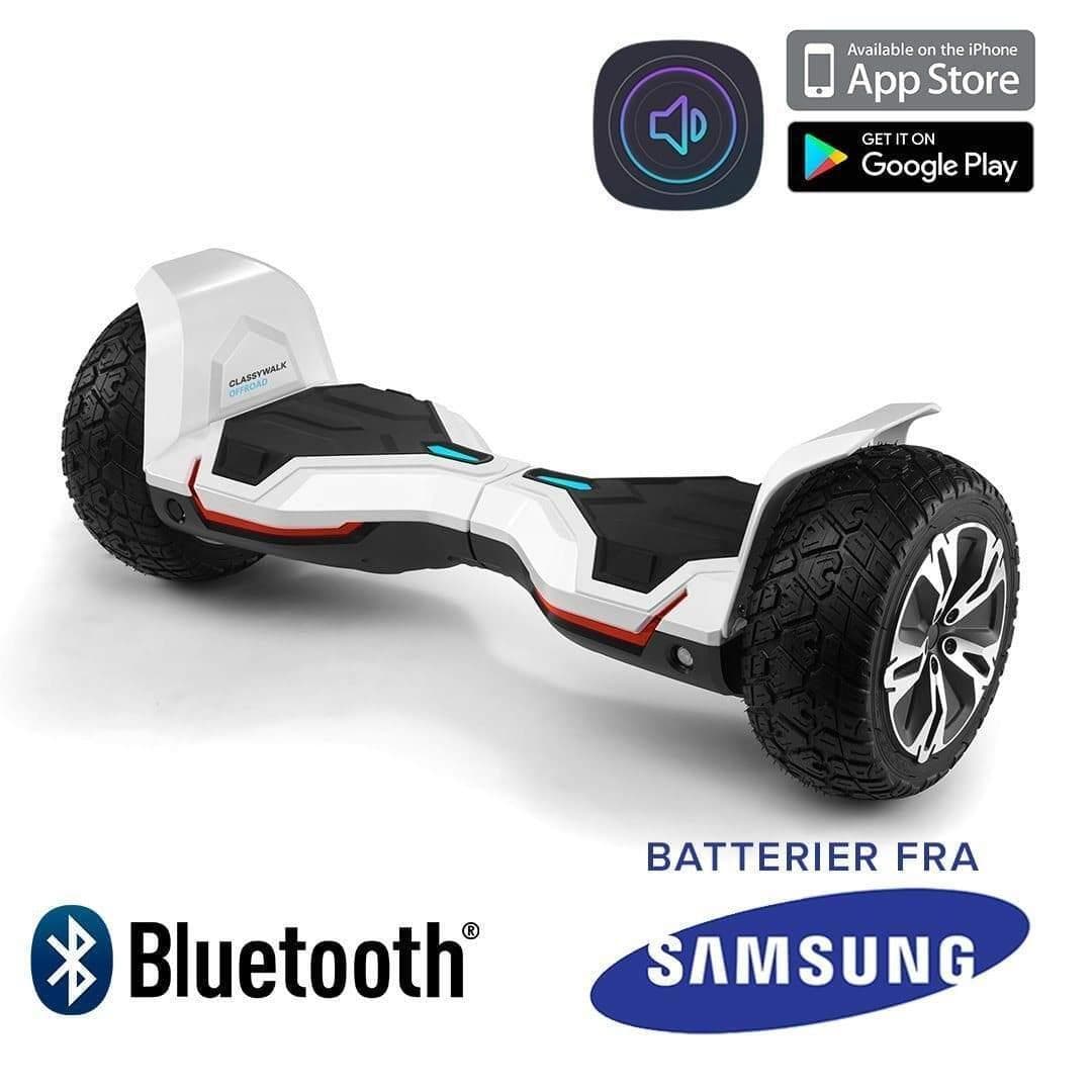 ClassyWalk® Offroad Hvit - Hoverboard - Elkjøp | Elkjøp