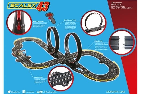 Scalextric Bilbane - Scalex43 Super Loop Set - Elkjøp | Elkjøp