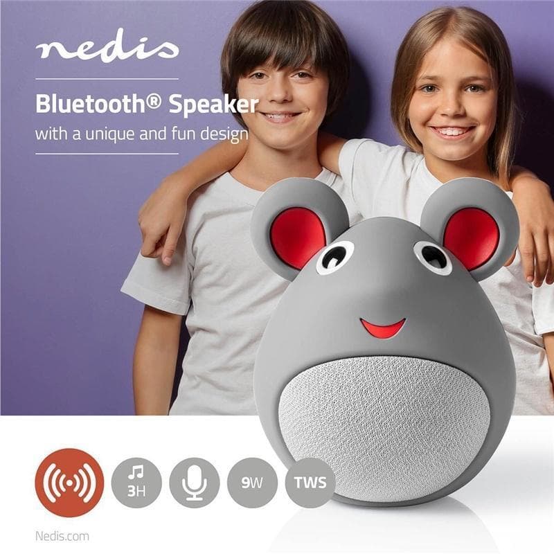 BluetoothSpeaker | Maksimal batteritid: 3 timer | Håndholdt design | 9 ...