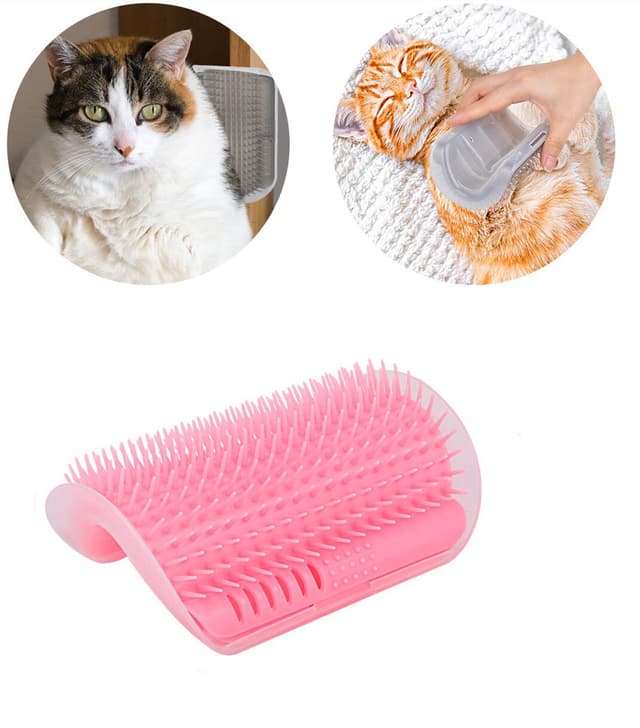 Cat Corner selvpleiebørste Rosa - Elkjøp | Elkjøp