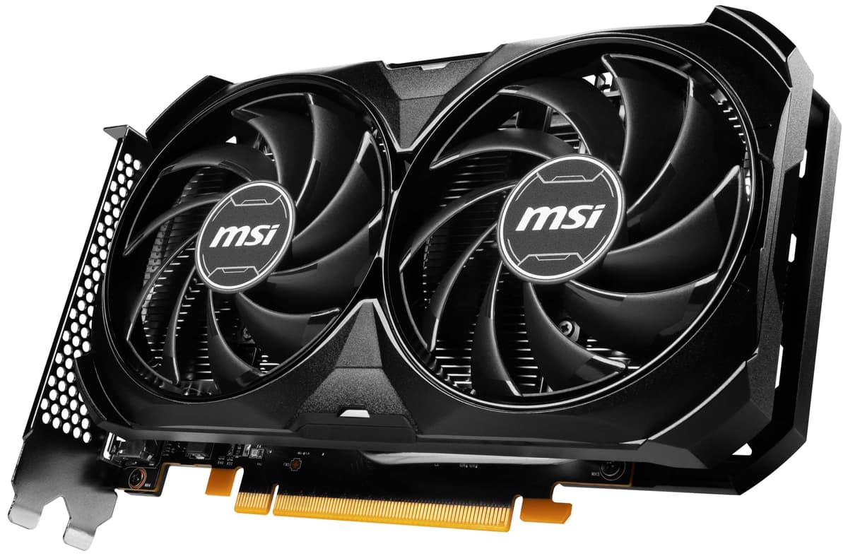 MSI GeForce RTX™ 4060 VENTUS 2X BLACK 8G OC grafikkort - Elkjøp | Elkjøp