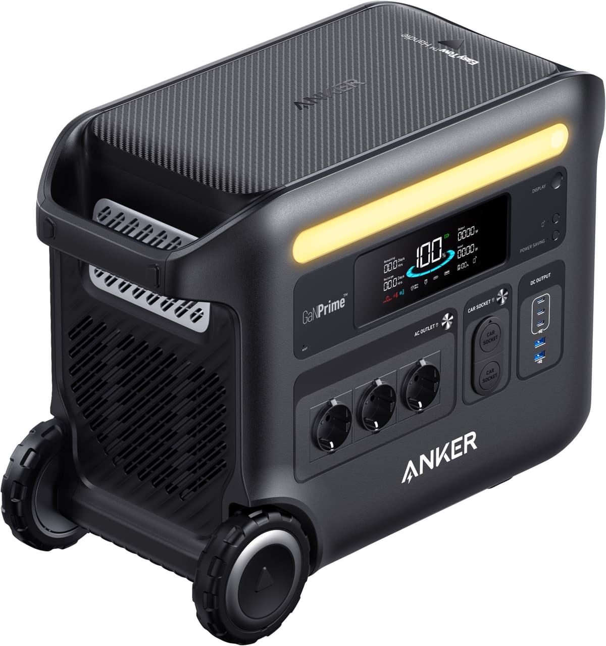 Anker Solix F2600 2560Wh Portable Power Station - Elgiganten - Elgiganten