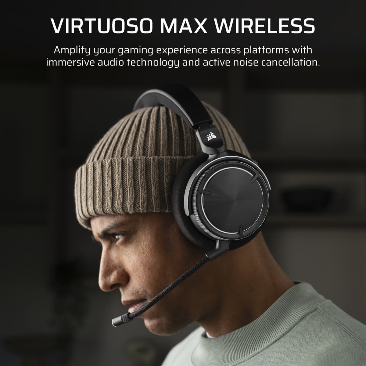 Corsair Virtuoso Max gaming headset (PC & PlayStation) | Elgiganten
