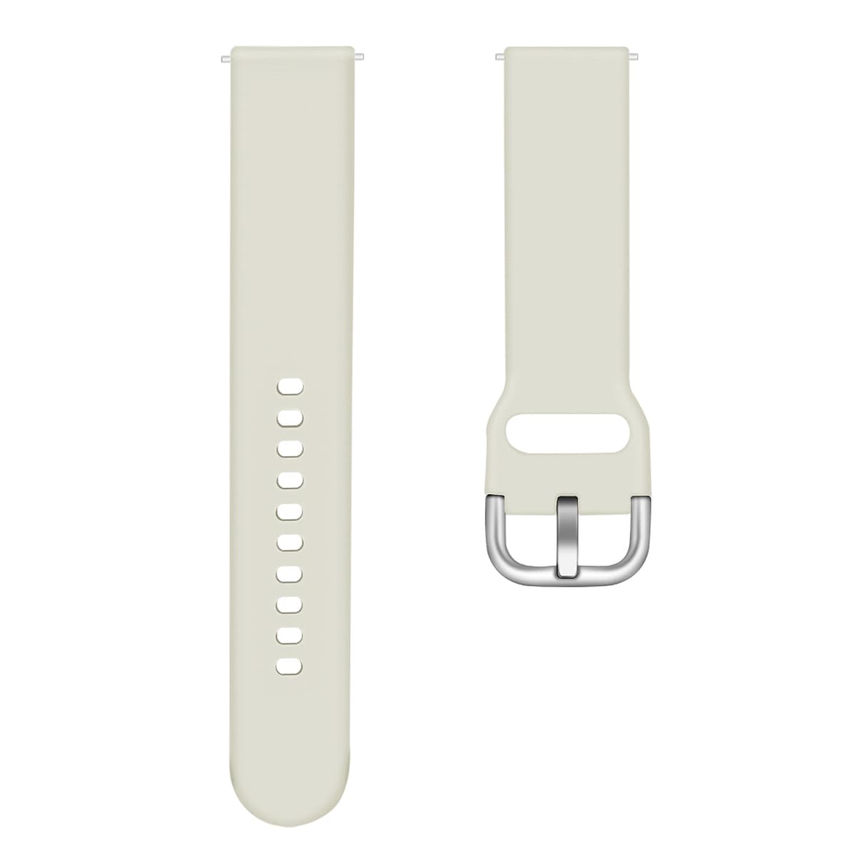 Klockarmband silikon Vit - Elgiganten