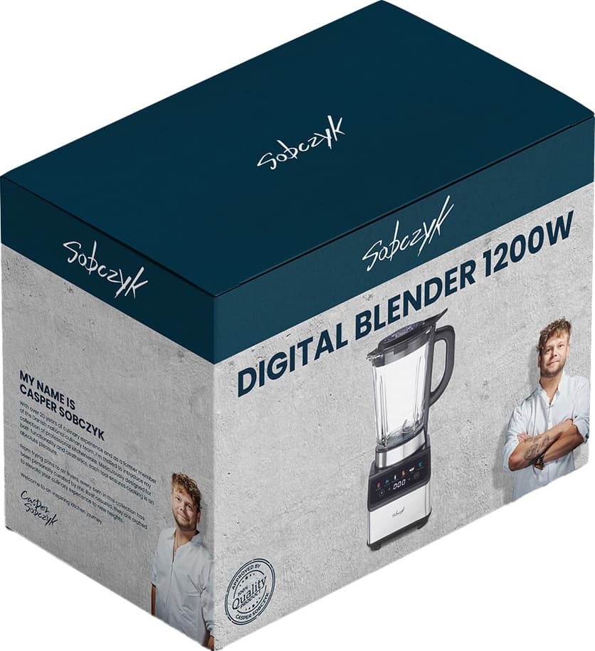 Sobczyk Digital blender CS1509 (stål) - Elkjøp