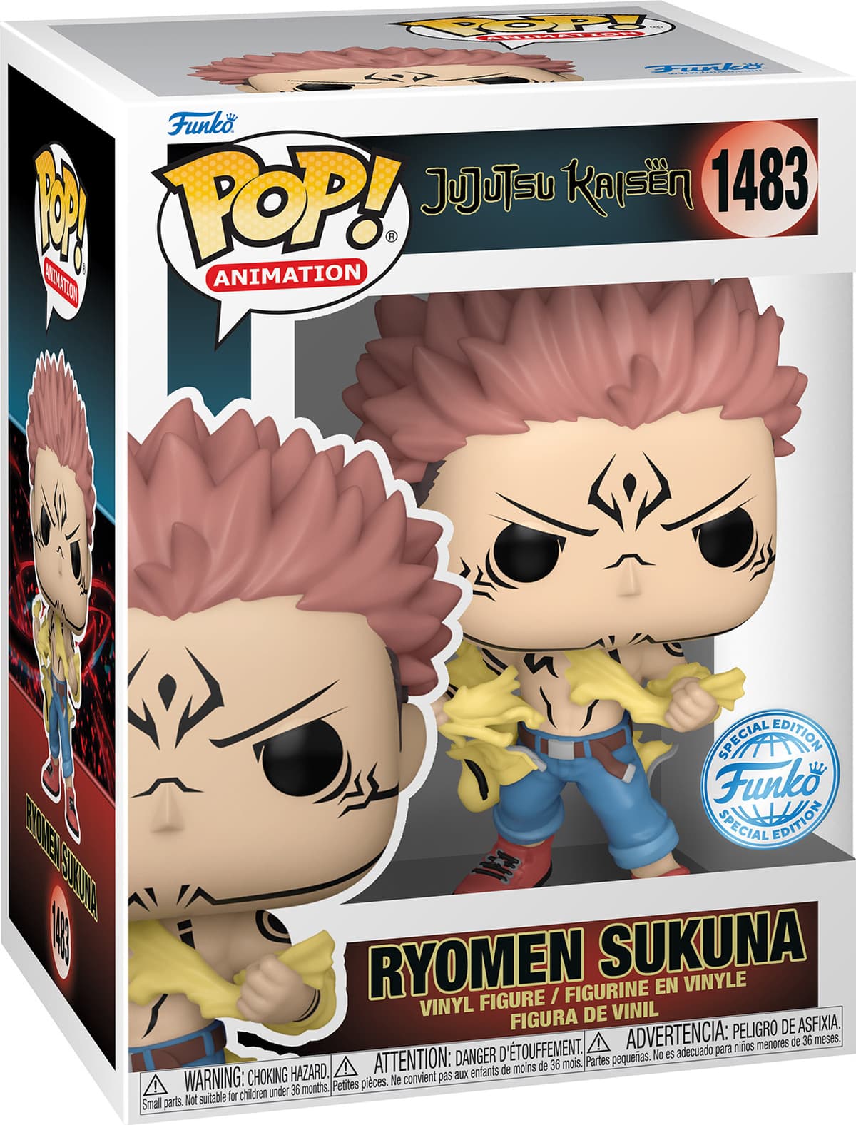 Funko Jujutsu Kaisen actionfigur (Ryomen Sukuna) | Elgiganten