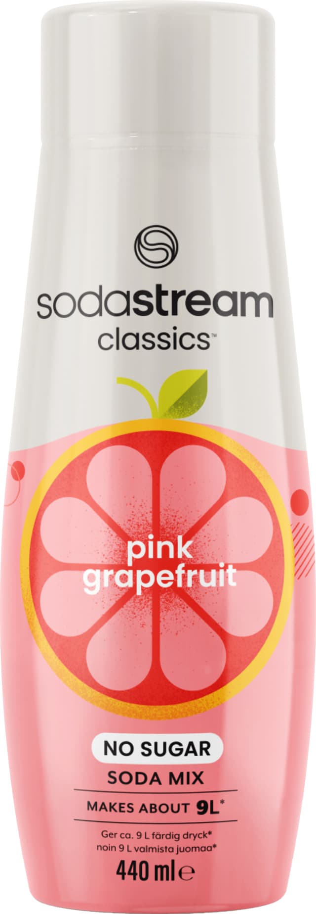 Sodastream Fruits Pink Grapefruit dryckkoncentrat - Elgiganten - Elgiganten