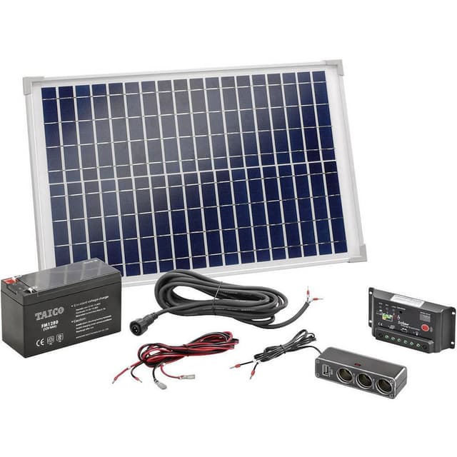 Esotec Poly 120005 Solcells-kit 20 Wp inkl. batteri, - Elgiganten ...