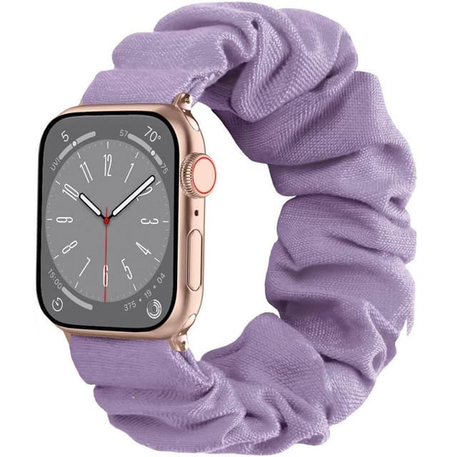 Scrunchie Elastisk armbånd Apple Watch 8 (45mm) - Lavendel - Elkjøp ...