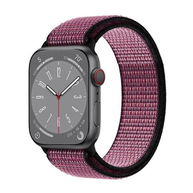Nylon armbånd Apple Watch 8 (41mm) - True Berry - Elkjøp