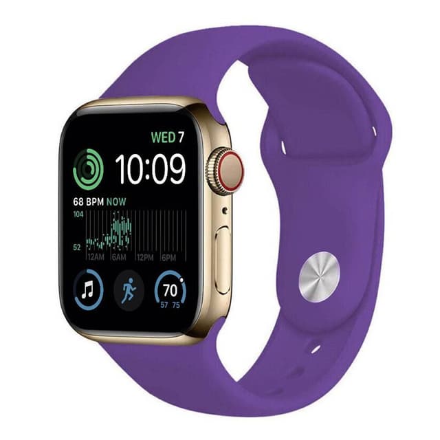 Sport Armbånd Apple Watch SE 2022 (44mm) - Lilla | Elgiganten | Elgiganten