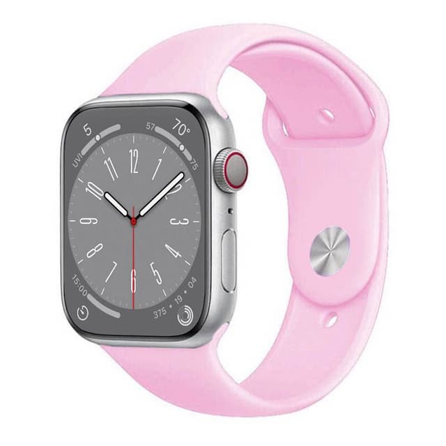 Sport Armband Apple Watch 8 (45mm) - Pink - Elgiganten