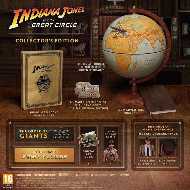 Indiana Jones and the Great Circle-Collector's Edition (Xbox Series X ...
