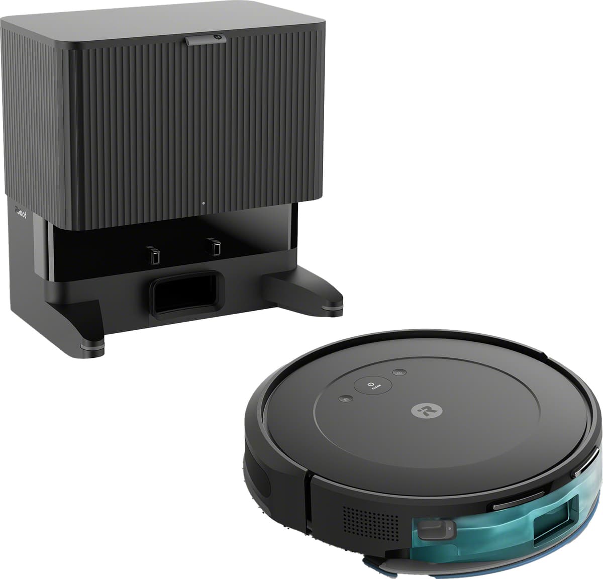 iRobot Roomba Combo Essential 2 robotstøvsuger Y051040 (sort) - Elkjøp