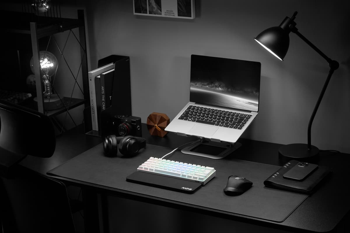 NOS C-450 Mini PRO RGB gaming-tastatur (hvid) | Elgiganten | Elgiganten