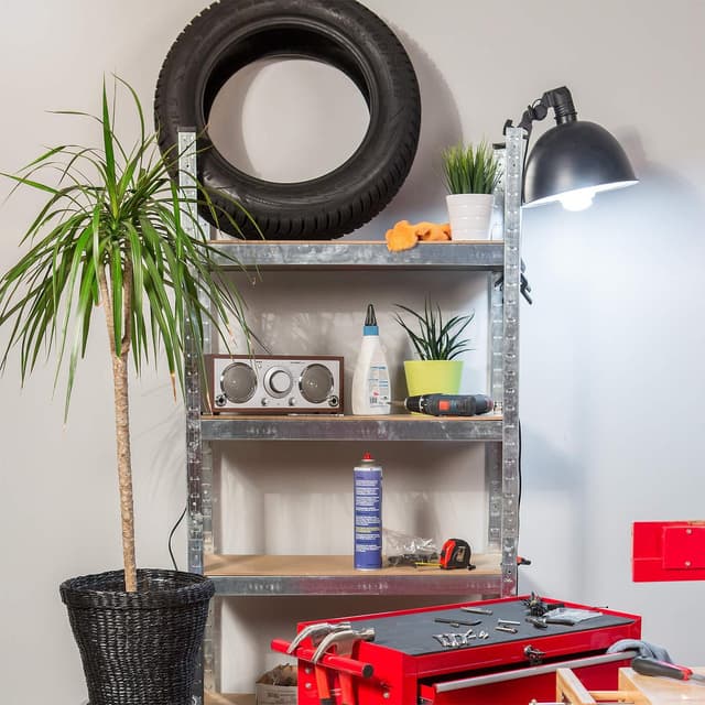 Garasje hyller - 180 x 90 x 40 cm,700 kg - Elkjøp | Elkjøp