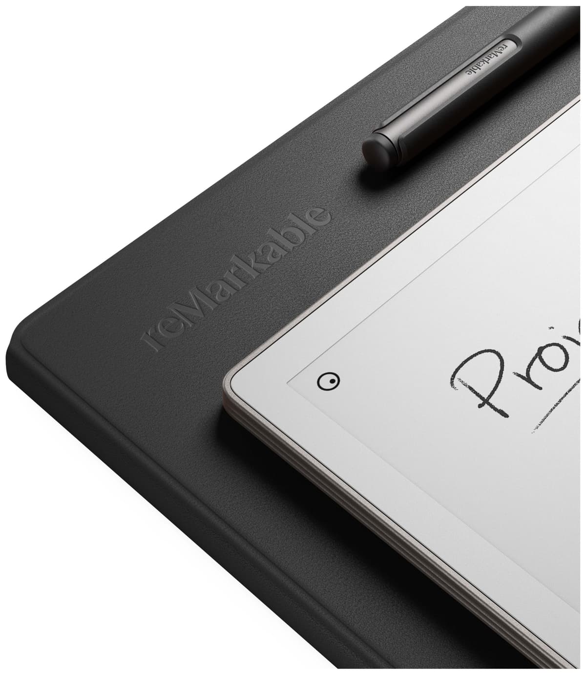 reMarkable Paper Pro E-ink tablet + Marker Plus + Folio Leather sæt ...