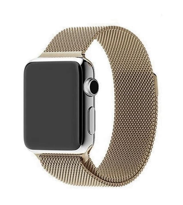 SKALO Milanese Loop Apple Watch SE 44mm - Retroguld - Elgiganten - Elgiganten