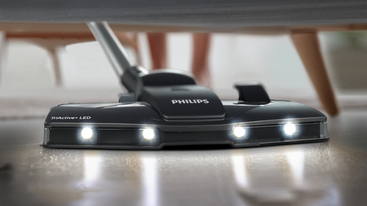 Philips 6000 posestøvsuger XD6122/12 (arktisk hvit) - Elkjøp