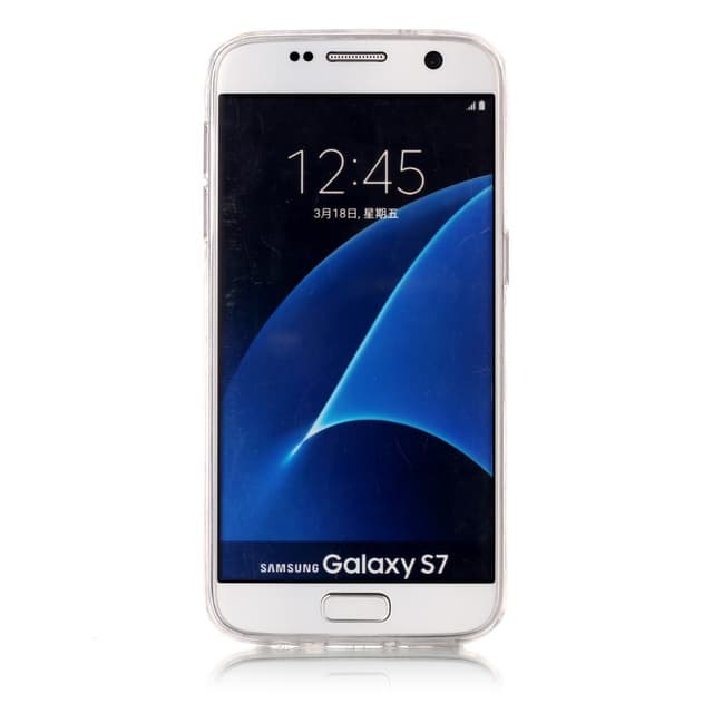 MTK Samsung Galaxy S7 SM-G930 TPU Marmor - Svart - Elkjøp | Elkjøp
