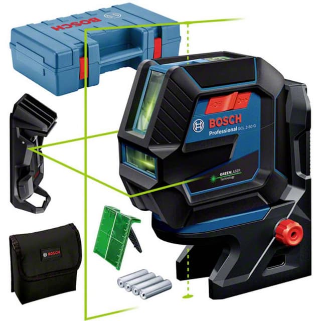 Bosch Professional GCL 2-50 G Kors- & punktlinjelaser - Elgiganten