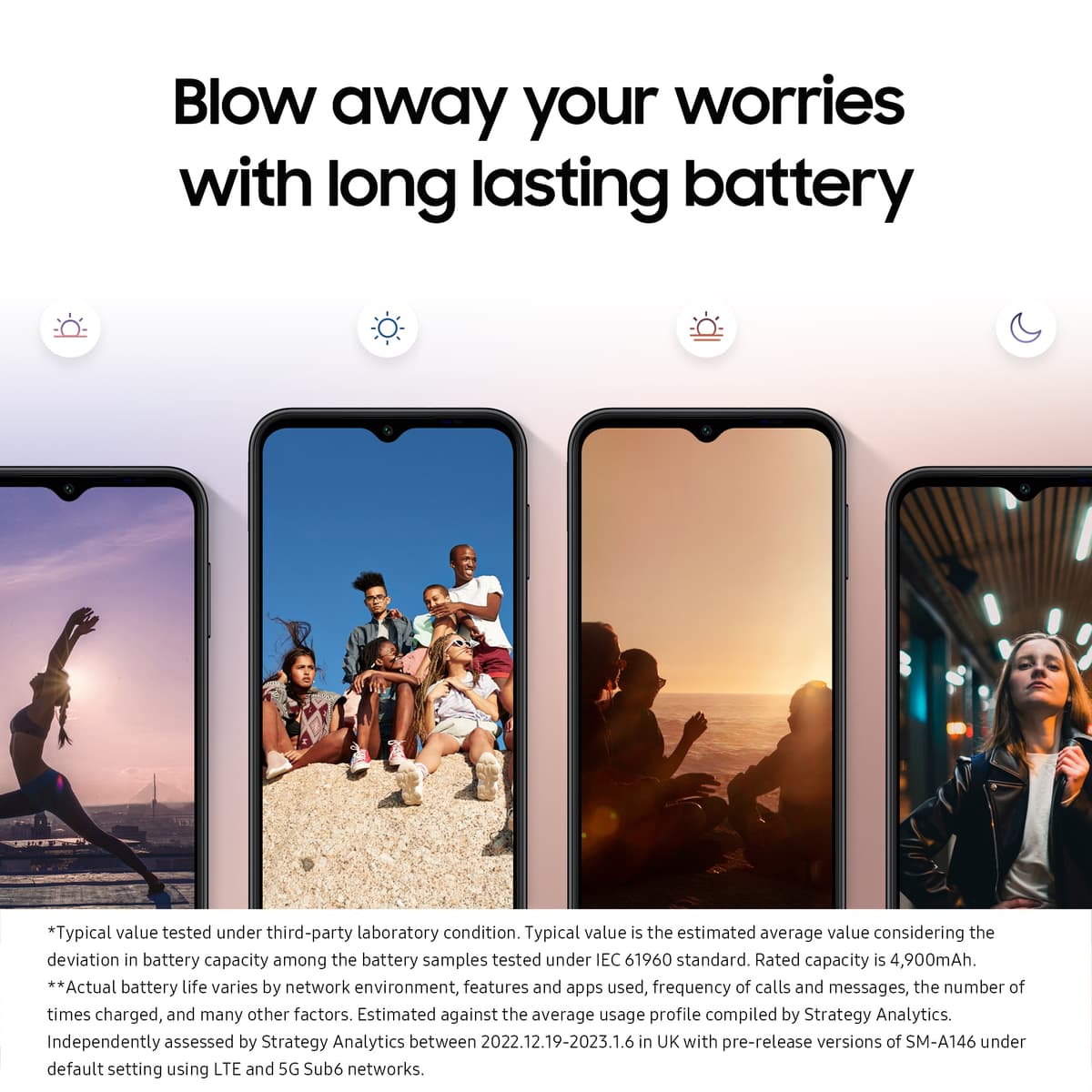 Samsung Galaxy A14 smarttelefon 4/64GB (grønn) - Elkjøp