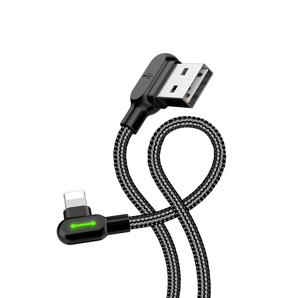 McDodo CA-4673 vinklet lyn (ikke MFI) til vinklet USB en kabel for ...