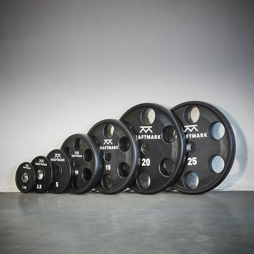 Kraftmark Vektskiver 50 mm - PU 15 kg - Elkjøp | Elkjøp