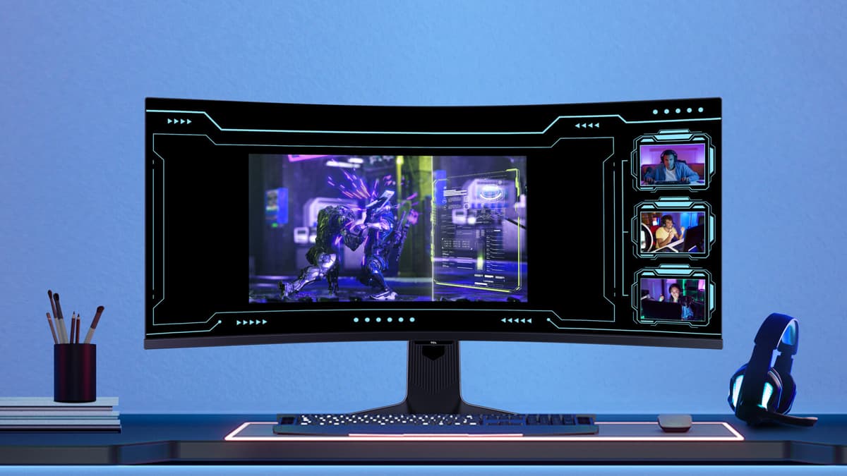 TCL 34R83Q 34'' WQHD/MQLED/170Hz/1ms/CV monitor - Elkjøp