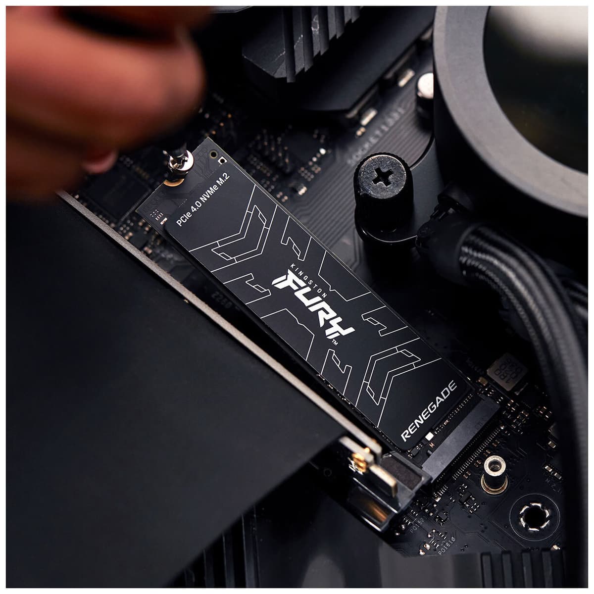 Kingston FURY Renegade PCIe 4.0 NVMe M.2 intern SSD (1TB) - Elkjøp | Elkjøp