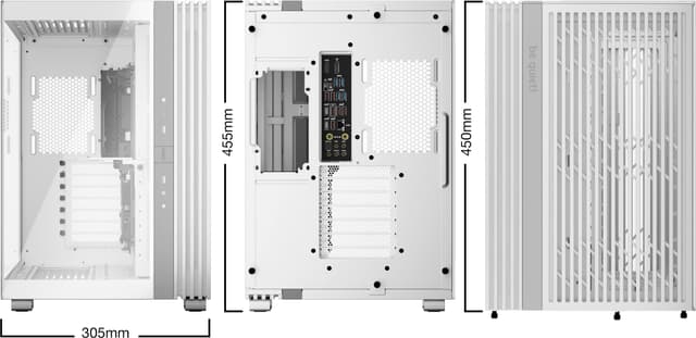 Be quiet! LIGHT BASE 600 DX PC kabinett (hvit) - Elkjøp