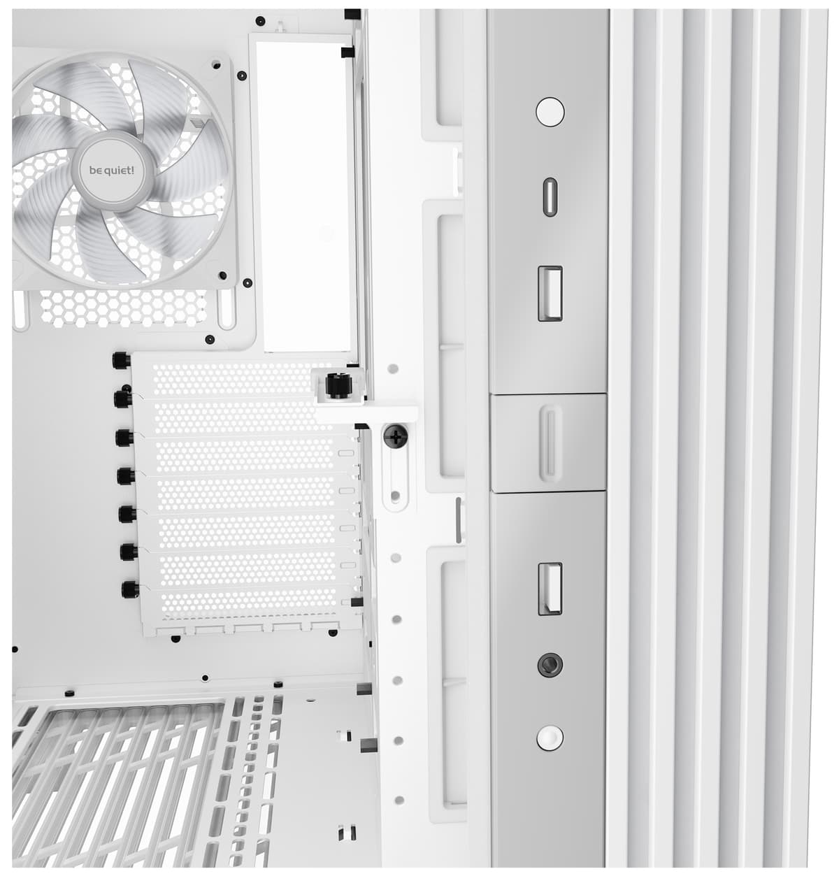 Be quiet! LIGHT BASE 600 DX PC kabinett (hvit) - Elkjøp