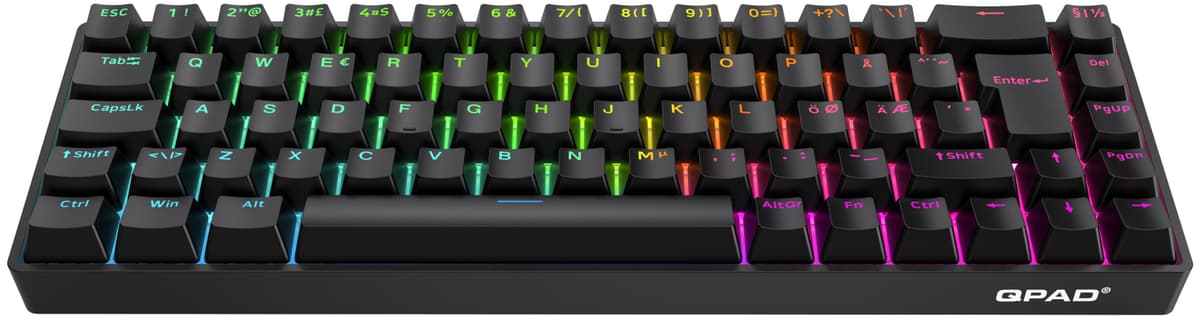 QPAD Flux 65 tangentbord gaming - Elgiganten - Elgiganten