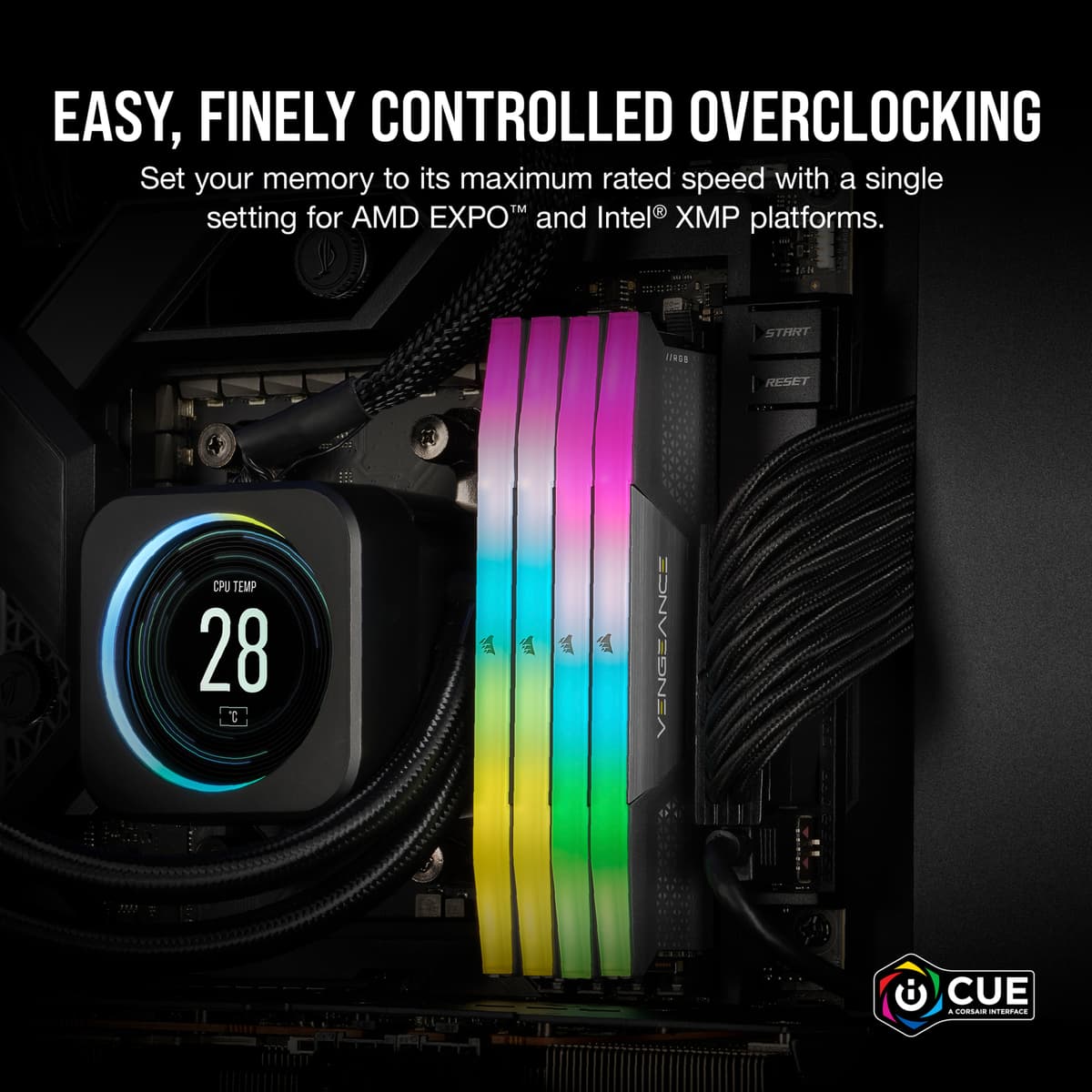 Corsair Vengeance DDR5 RAM muisti 32 GB 6000 MT/s CL36 - Gigantti