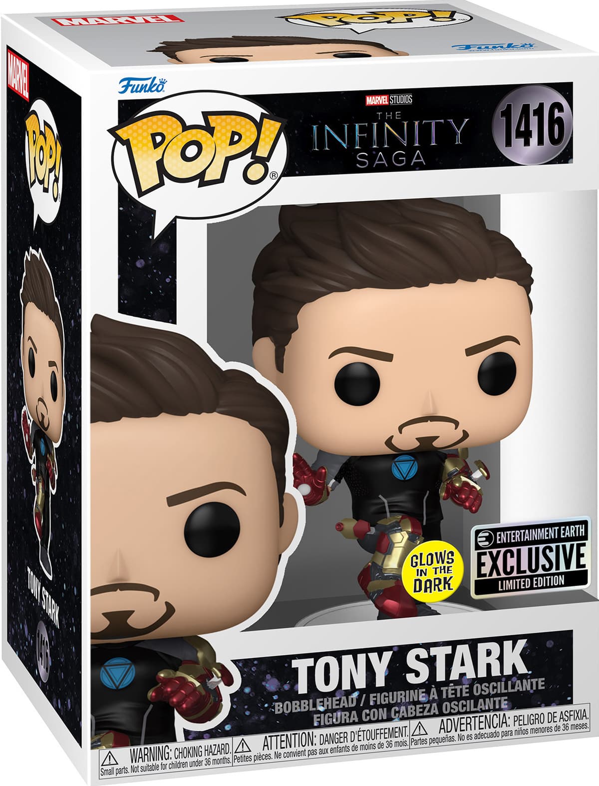 Funko Marvel The Infinity Saga actionfigur (Tony Stark) - Elgiganten