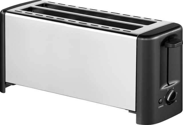 Emerio Brødrister 4 skiver Rustfri TO-127549 | Elgiganten | Elgiganten