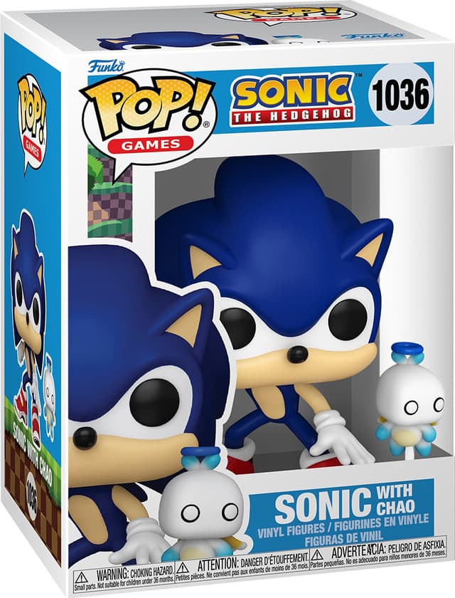 Funko POP P&B actionfigur (Sonic w/Chao) - Elkjøp