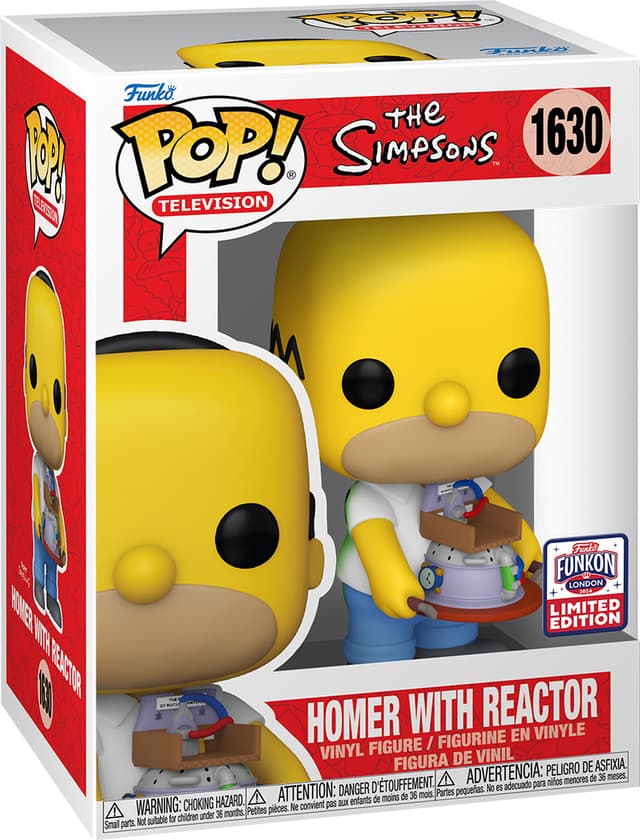 Funko POP The Simpsons actionfigur (Homer w. Reactor) - Elkjøp | Elkjøp